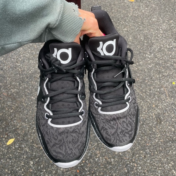 Nike | Shoes | Nike Kd 5 Tb Blackwhite Speckled Basketball Shoes | Poshmark